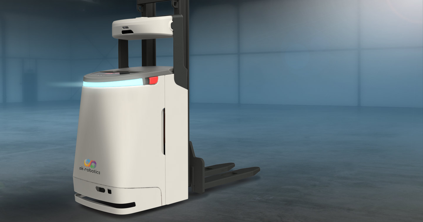 Industrial design for autonomous transport robots ek robotics AGV Vario ...